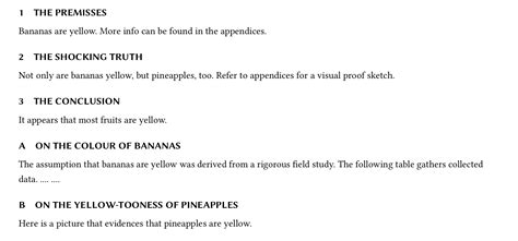 environments append appendices at the end of the document tex