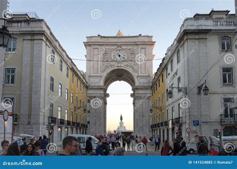 Arco Da Rua Augusta Rua Augusta Arch Is A Stone Triumphal Arch Like