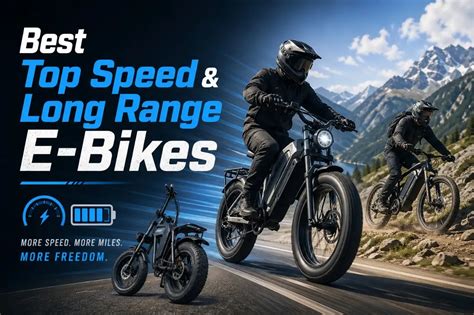 Best Top Speed And Long Range Ebikes Of 2026 Goebikelife