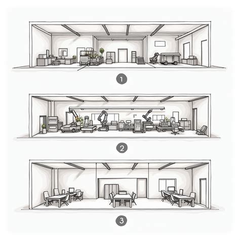 Industrial Factory Workshop Layout Diagram Stable Diffusion Online