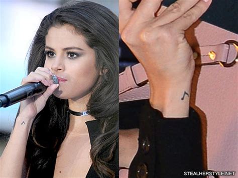 Selena Gomezs 10 Tattoos And Meanings Steal Her Style