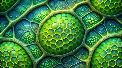 Unveiling The Intricate Architecture Of A Plant Cell A Microscopic