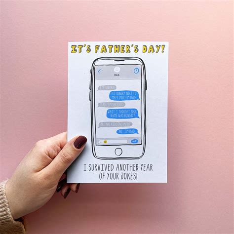 Funny Fathers Day Card Dad Joke Of The Day Father Jokes Funny