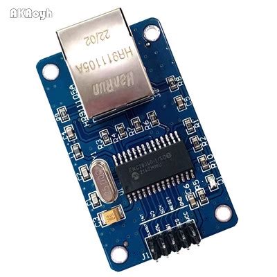 Enc28j60 Network Module SPI Interface Ethernet Microcontroller Development Board Matching Module