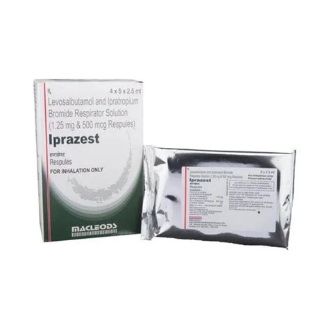 Iprazest Respules 3ml Each Uses Price Substitute Side Effects