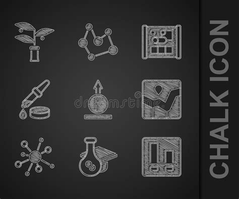 Set Force Of Physic Formula Graduation Cap Graph Chart Infographic