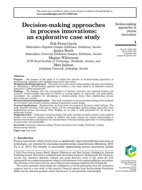 Decision Making Approaches Pdf Decision Making Simulation