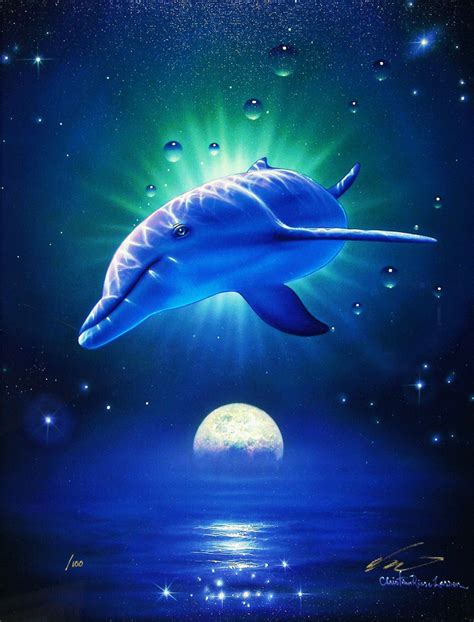 クリスチャン・ラッセン 「ムーン ドリーマー」 Christian Lassen 創業37年 美術品販売 Gallery Tanabe