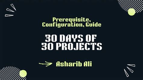 Rameez Ali On Linkedin 30daysofprojects Learningjourney