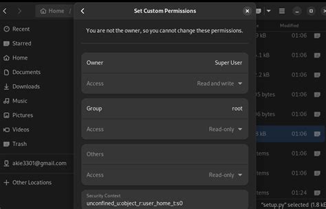 How To Get Full Access On Root Directory Of Files I Can T Adjust Or Do Anything On Root