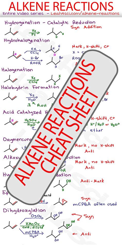 Alkene Reactions Artofit