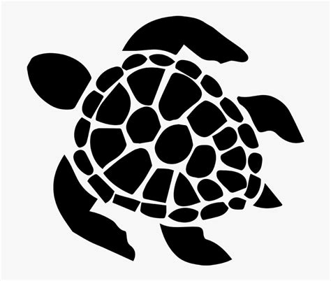 Turtle Silhouette Clip Art