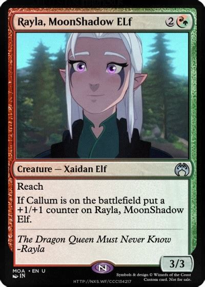 Mtgnexus Rayla Moonshadow Elf