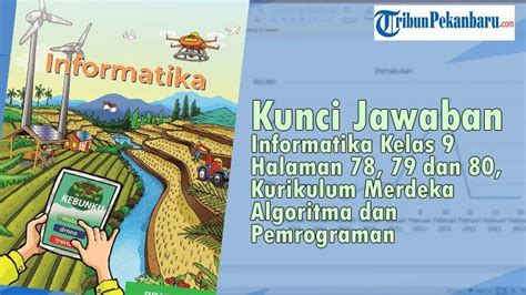 kunci jawaban informatika kelas 9 halaman 78 79 dan 80 kurikulum