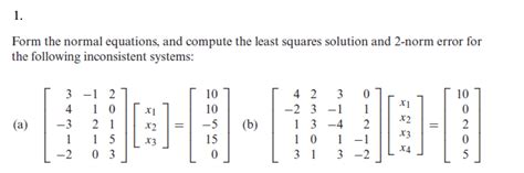Solved NUMERICAL ANALYSIS Showing Matlab Code Used Is Chegg