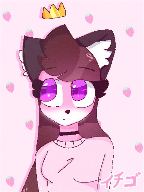 Strawberry Fox By Sodiumuwu On Deviantart