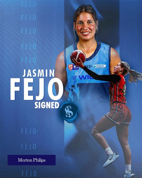 Signed Welcome Jasmin Fejo Sturt Football Club