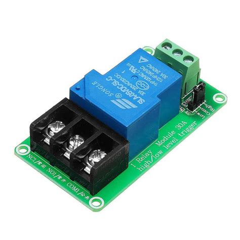 Channel Relay Module A With Optocoupler Isolation V Supports High And Low Trigger Daraz Pk