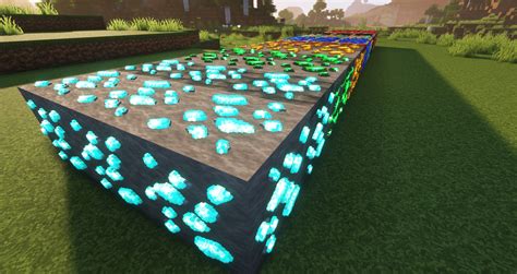 3d Ore Models For Compliance [64x] Minecraft Texture Pack