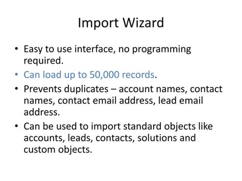 Sfdc Data Loader Ppt