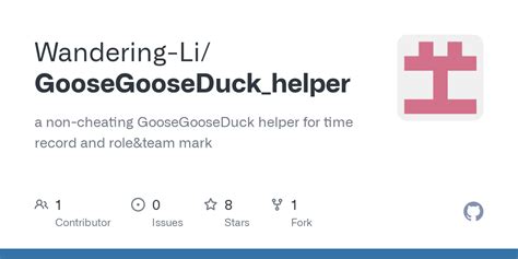 Github Wandering Ligoosegooseduckhelper A Non Cheating Goosegooseduck Helper For Time