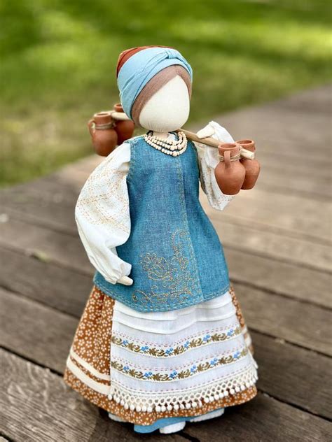 Мотанка стилізована українська лялька — ціна 3100 грн у каталозі Інтерєрні ляльки Купити