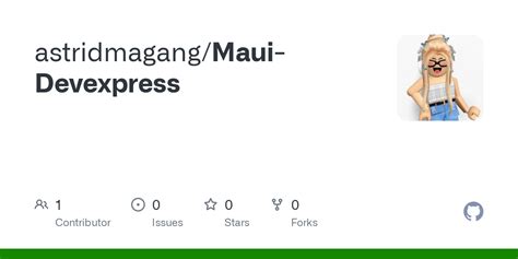 github astridmagang maui devexpress