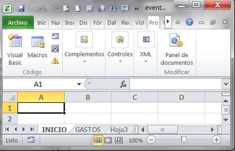 ¿qué son los eventos en vba excel avanzado