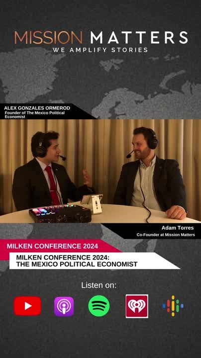 Alex González Ormerod On Mission Matters Mission Matters Podcast With Adam Torres Posted On