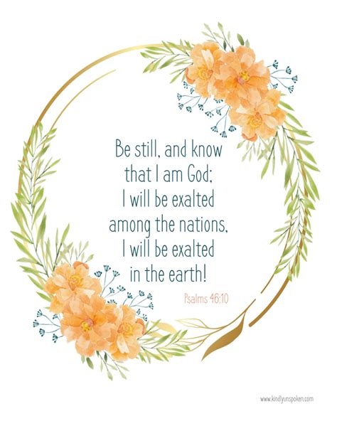 12 Encouraging Free Printable Bible Verses Kindly Unspoken