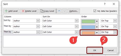 How To Sort In Excel By Color Techniques Excelgraduate