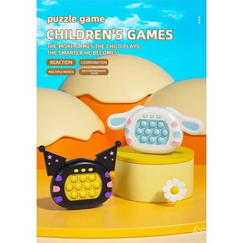 Explosive Educational Stress Relieving Toys Quick Push Gopher Speed Push Game Machine Shopee
