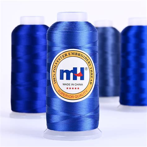 Machine Embroidery Thread Polyester And Rayon Mh Factory Direct Supply