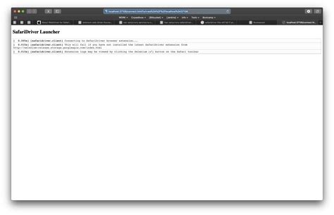 Java Error When I Run Auto Test With Browser How Run It Stack Overflow
