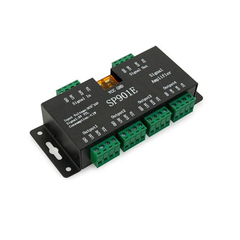 sp901e led pixel spi signal amplifier repeater addressable led strip