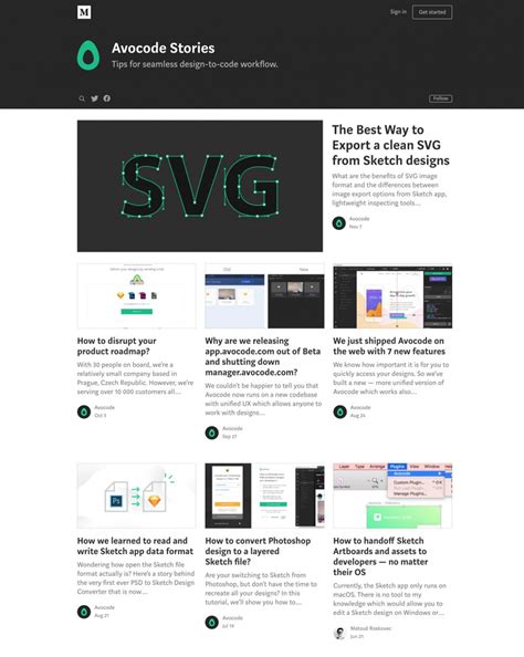Clean Website Design Inspiration Avocode DesignRush