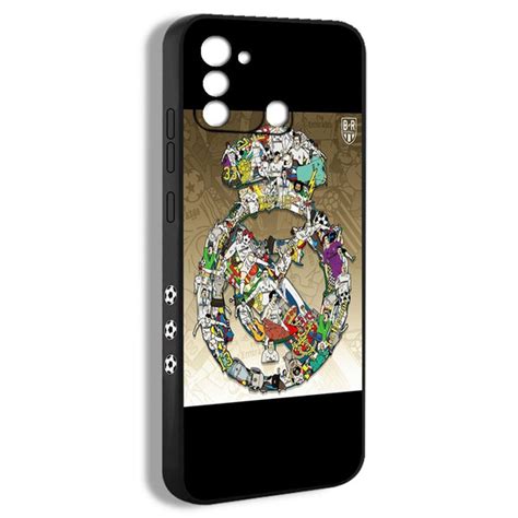 чехол для смартфона Подходит для Tecno Spark 8c Логотип Реал Мадрид