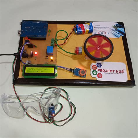 alcohol sensing based drunk driving detection and vehicle accident