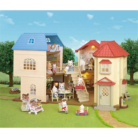 Sky Blue Terrace T Set Calico Critters The Toy Store
