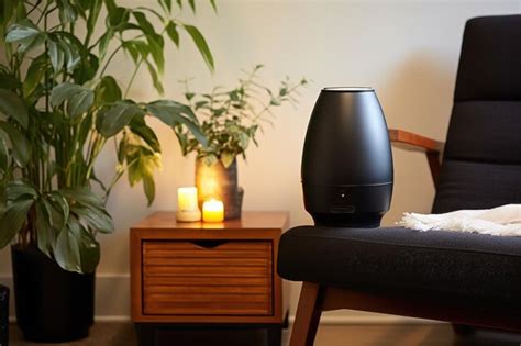 Premium Ai Image Aroma Therapy Diffuser Releasing Steam In A Counseling Corner