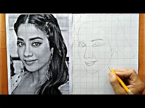 Grid Method For Drawing Outlines Drawing Grid Drawings Pencil Drawings