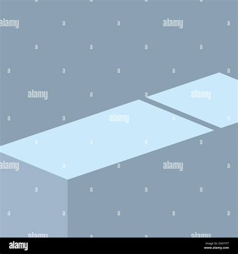 Abstract Geometric Background With Overlapping Rectangles Creating