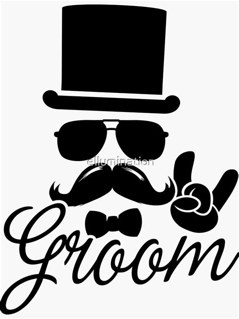 Funny Vintage Groom Bachelor Party Wedding Marriage Stag Do T Sticker For Sale By