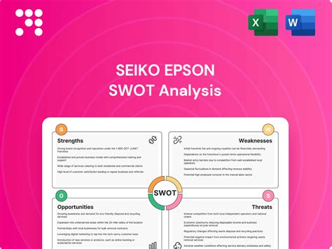 Seiko Epson Swot Analysis