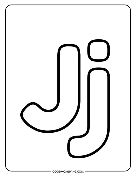 Letter J Coloring Pages