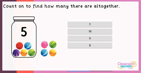free eyfs adding two single digit numbers counting on iwb activity