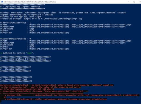 Failed To Remove Arcbox Deployment Logon Script Scheduled Tasks · Issue