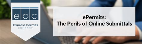 Epermits And The Perils Of Online Submittals
