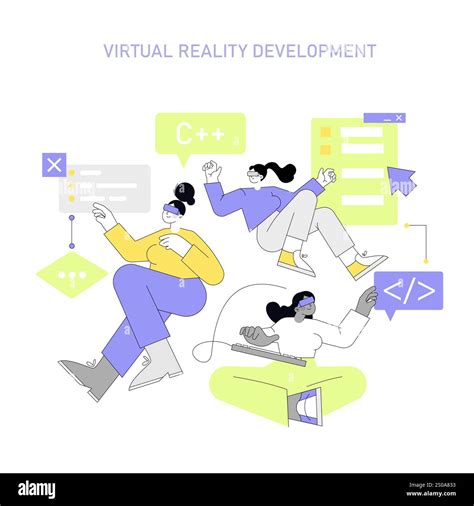 Women In Technology Concept Female Developers Creating Virtual Reality