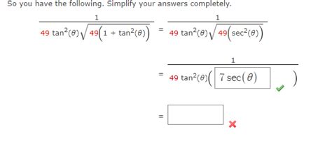 Solved So You Have The Following Simplify Your Answers Chegg